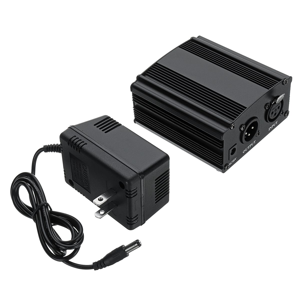 XLR 48V Phantom Power Supply for Microphone with Adapter | Shop Today ...