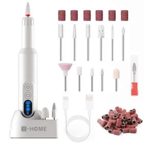 X-HOME Electric Nail File/Drill - Manicure & Pedicure Set ...