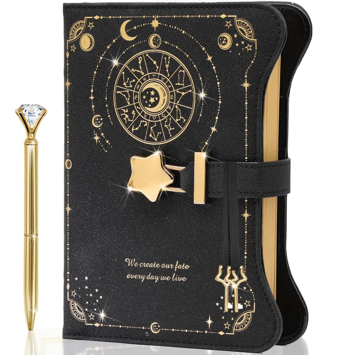Diary with Lock and Keys for Girls Gift Ideas, Refillable Journal for ...