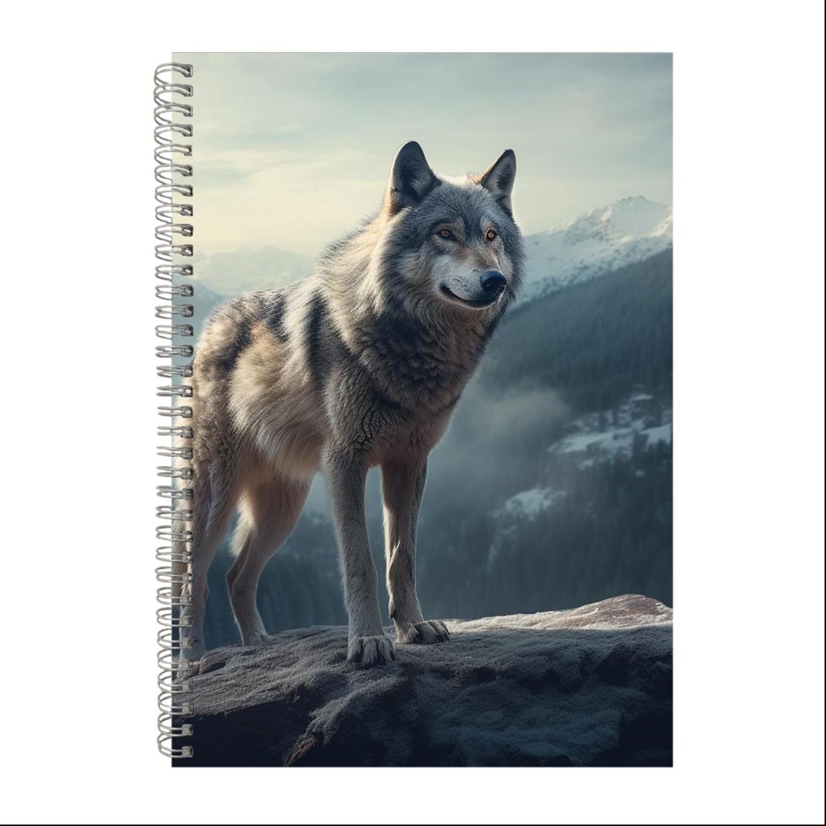 Wolf Photo 2 Gift Idea A4 Notepad 217 | Shop Today. Get it Tomorrow ...