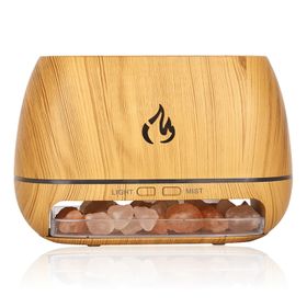 Ultrasonic Essential Oil Diffuser Set, Simulation Flame Diffuser ...
