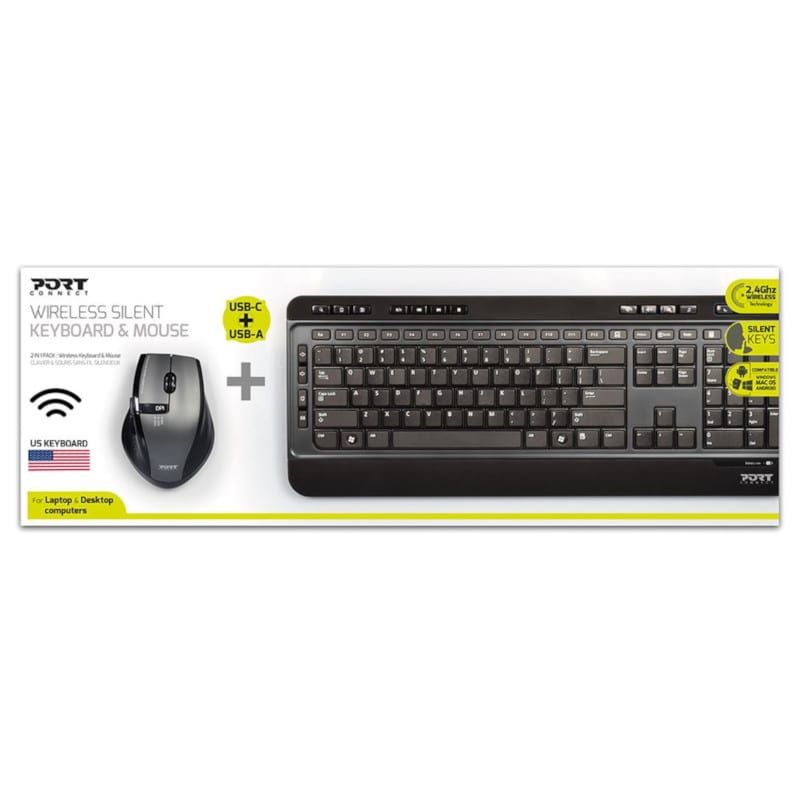 Port Wireless Keyboard and Mouse Combo | Shop Today. Get it Tomorrow ...