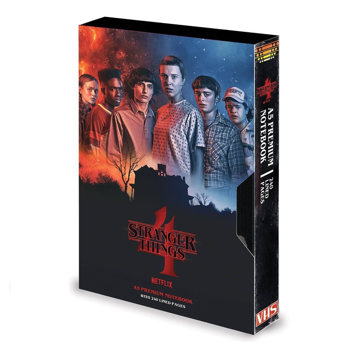 Stranger Things 4 (Season 4 VHS) Premium A5 Notebook | Shop Today. Get ...