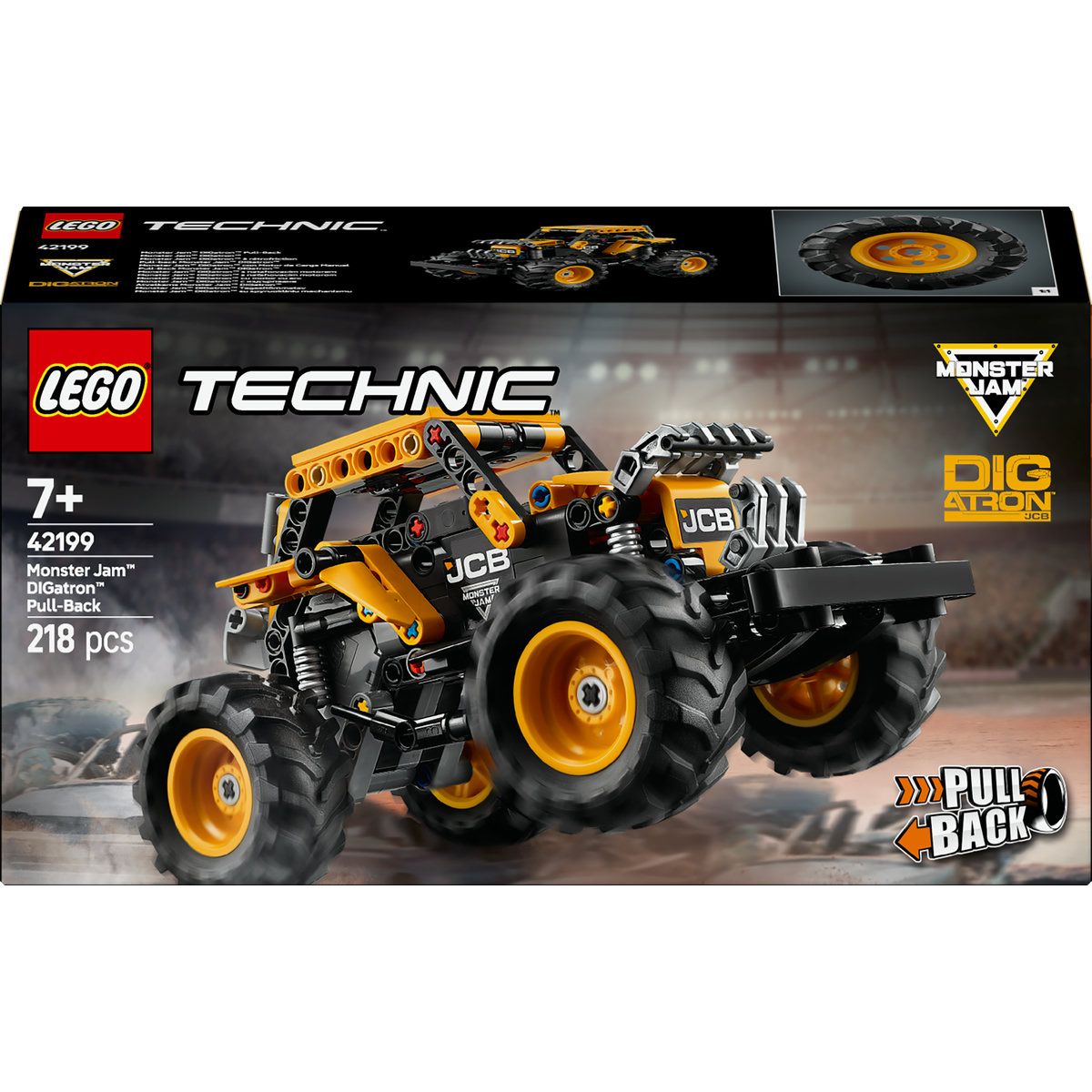 LEGO® Technic Monster Jam™ DIGatron™ Pull-Back Truck Toy 42199 | Shop ...