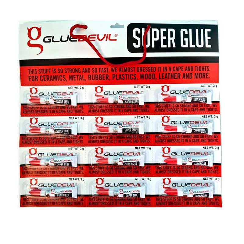 Glue Devil Super Glue Card Of 12 X 3g | Shop Today. Get it Tomorrow ...
