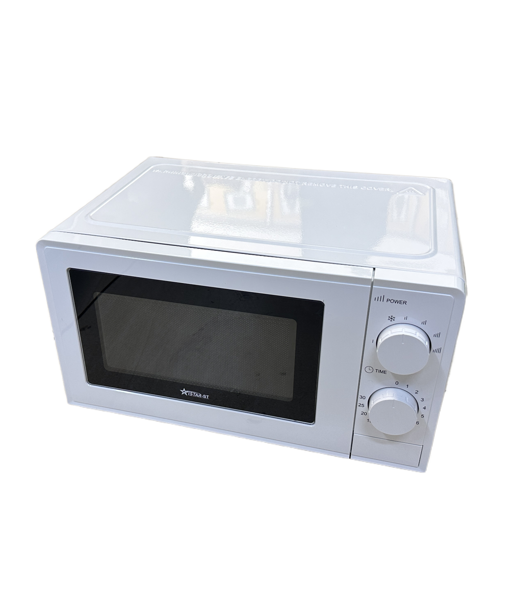 White 700W rotary knob oven microwave 20L | Shop Today. Get it Tomorrow ...
