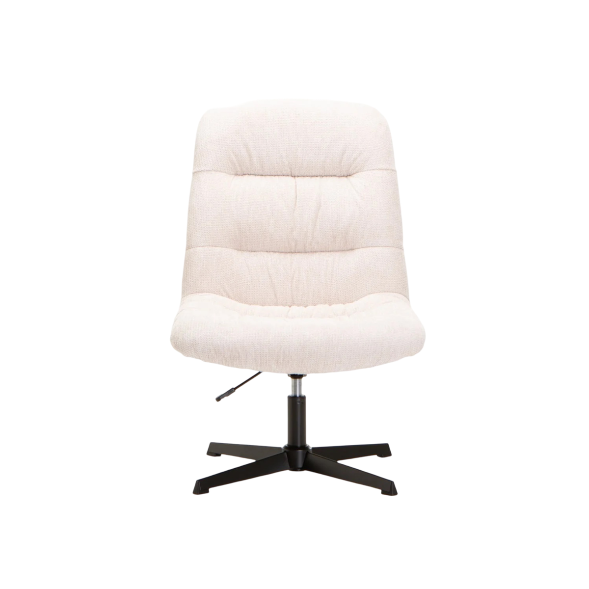 Simply Comfy Stacey Swivel Fabric Chair For Home, Office or Study Room ...