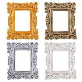 Decor Craft Elegant Vintage Style Rectangular Photo Frame - Set of 4 ...
