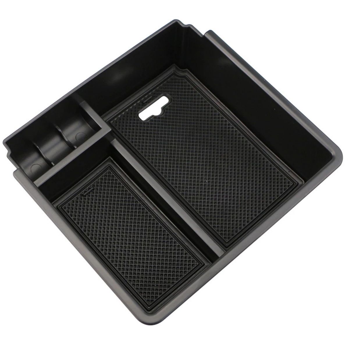Car Central Armrest Storage Box Tray Center Console with USB Port for ...