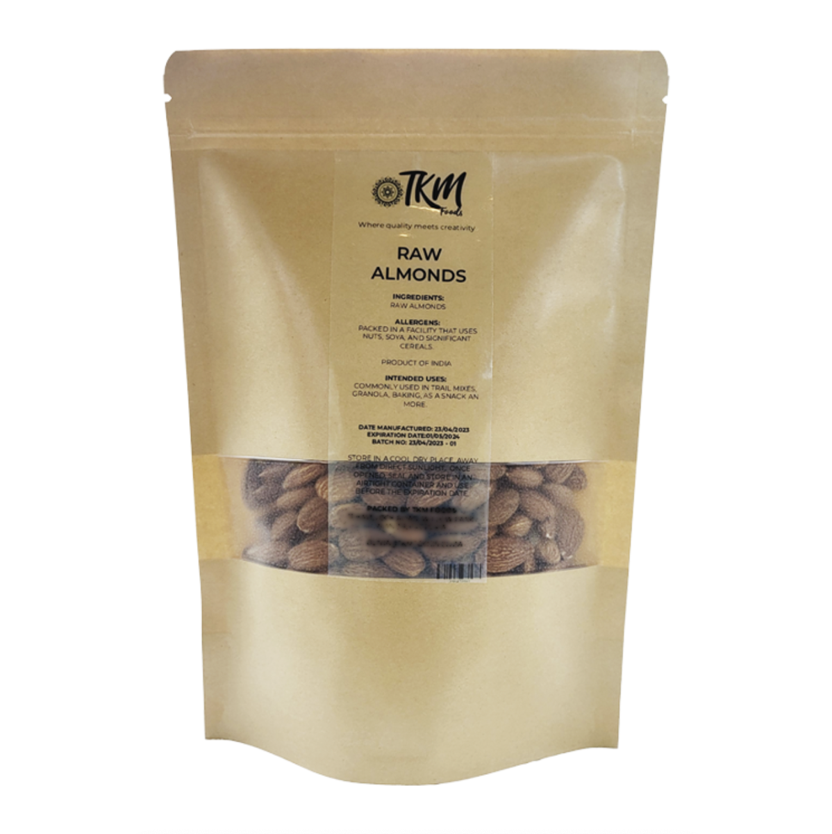 TKM Foods - Raw Almonds | Whole Almonds - Raw | Shop Today. Get it ...
