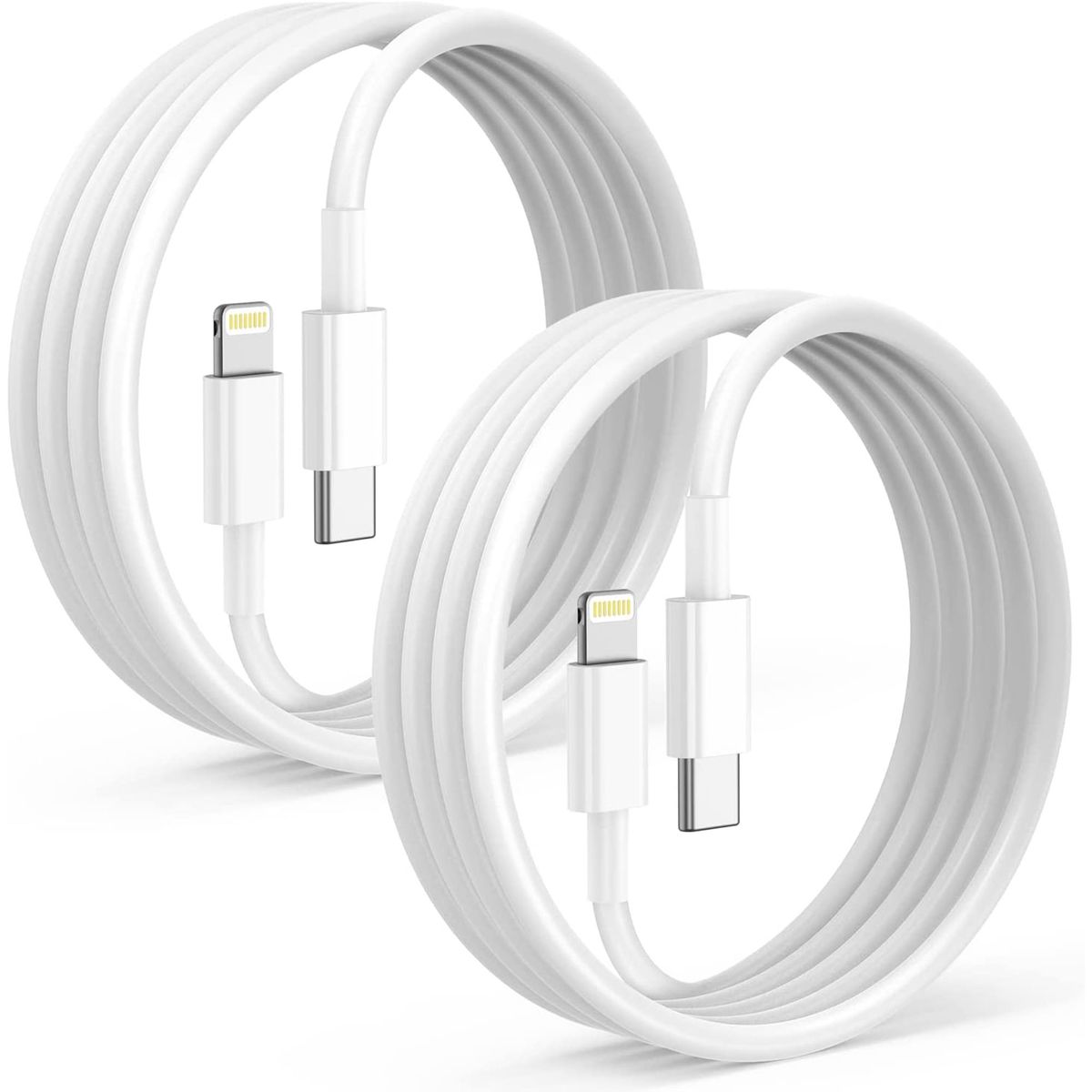Tisko USB Type-C to Lightning Fast charge Cable PACK OF 2 | Shop Today ...