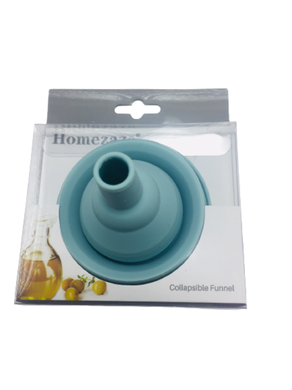 Cleverly Designed Flexible Silicone Collapsible Funnel | Shop Today ...