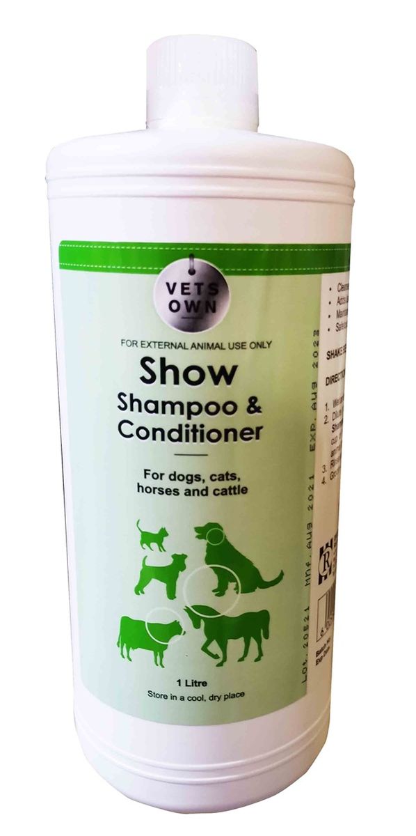 Vets Own Show Shampoo and Conditioner (1L) | Shop Today. Get it ...