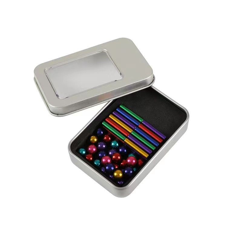 29 Rods 18 Balls Magnetic Rod Combination Set-Building Decompression ...