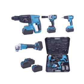 48V Multifunction Power Tool Set Combination with Chargeable Cordless ...
