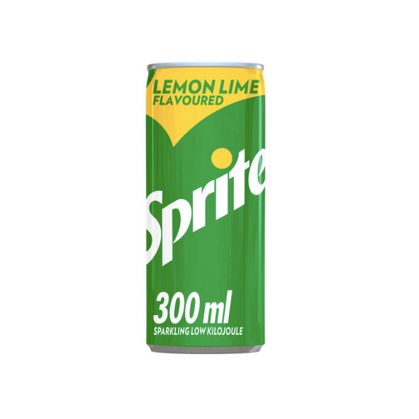 Sprite Original 300ml Can - Pack of 12 - Refreshing Lemon-Lime Soda ...