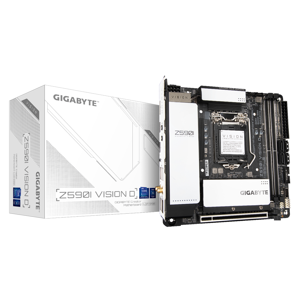 GIGABYTE Aorus Intel® Z590 Vision D for 10/11th Gen LGA 1200 | Shop ...