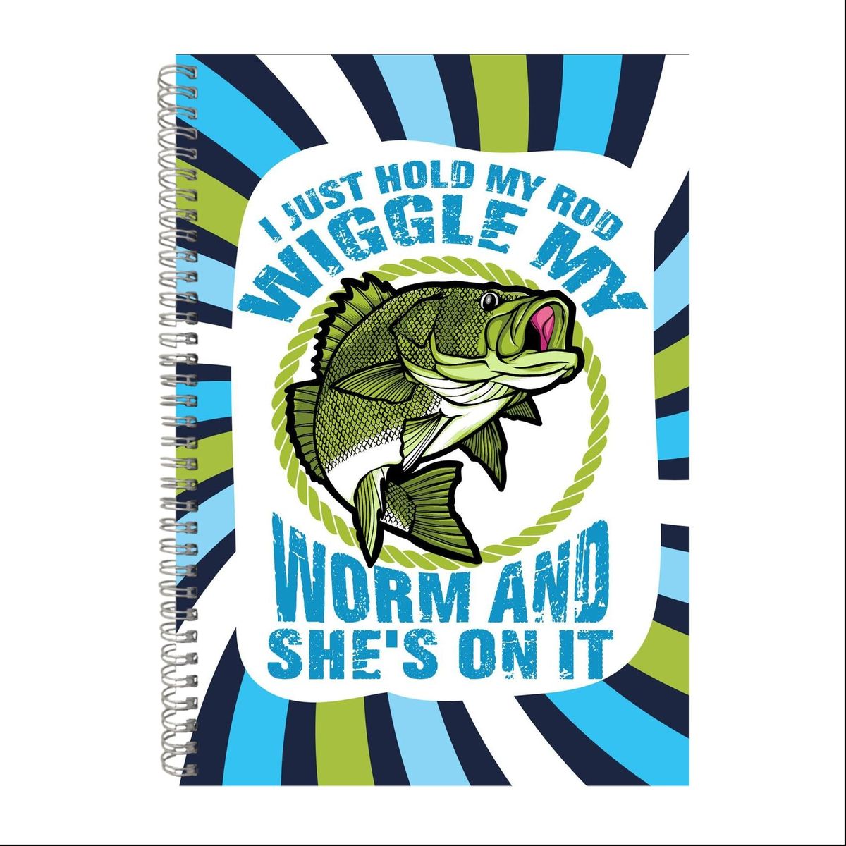 I Just Hold My Rod 2 Gift Idea A4 Notepad 242 | Shop Today. Get it ...