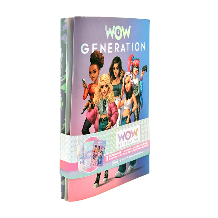Wow Generation A5 3 Pack Softcover Notebooks Shop Today Get It