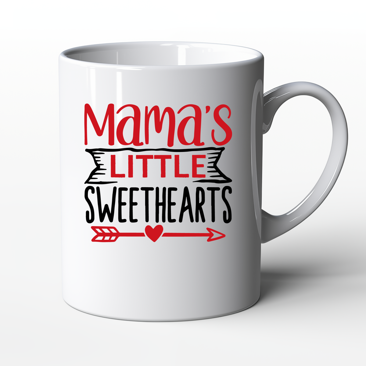 Valentines Day Love Birthday Present - Mamas little sweethearts White ...