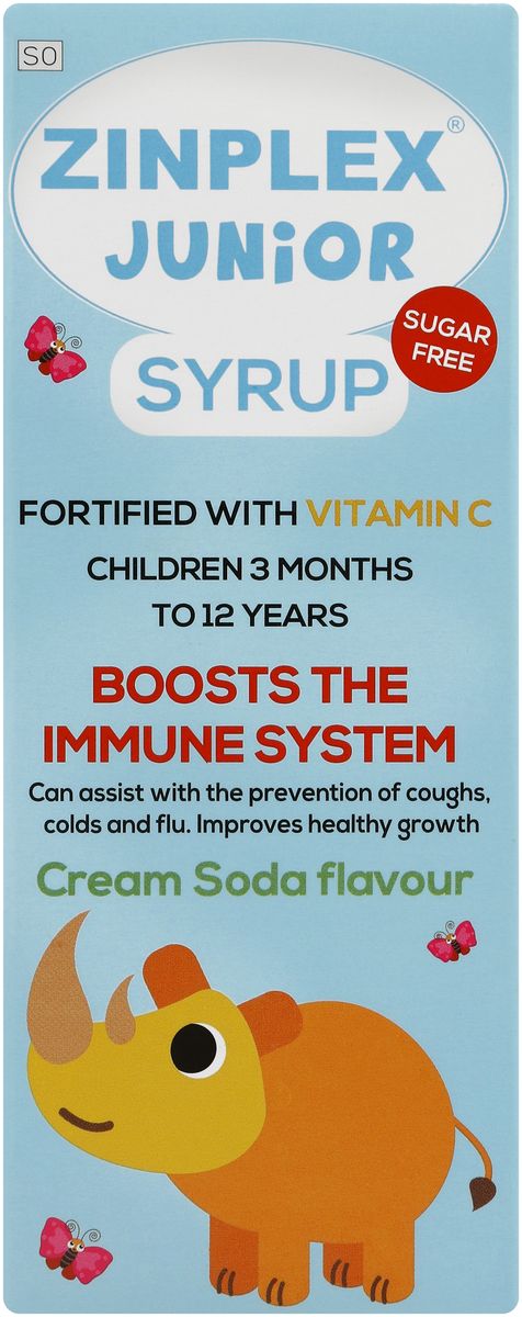 Zinplex Junior Syrup Sugar- Free 200 ml | Shop Today. Get it Tomorrow! | takealot.com