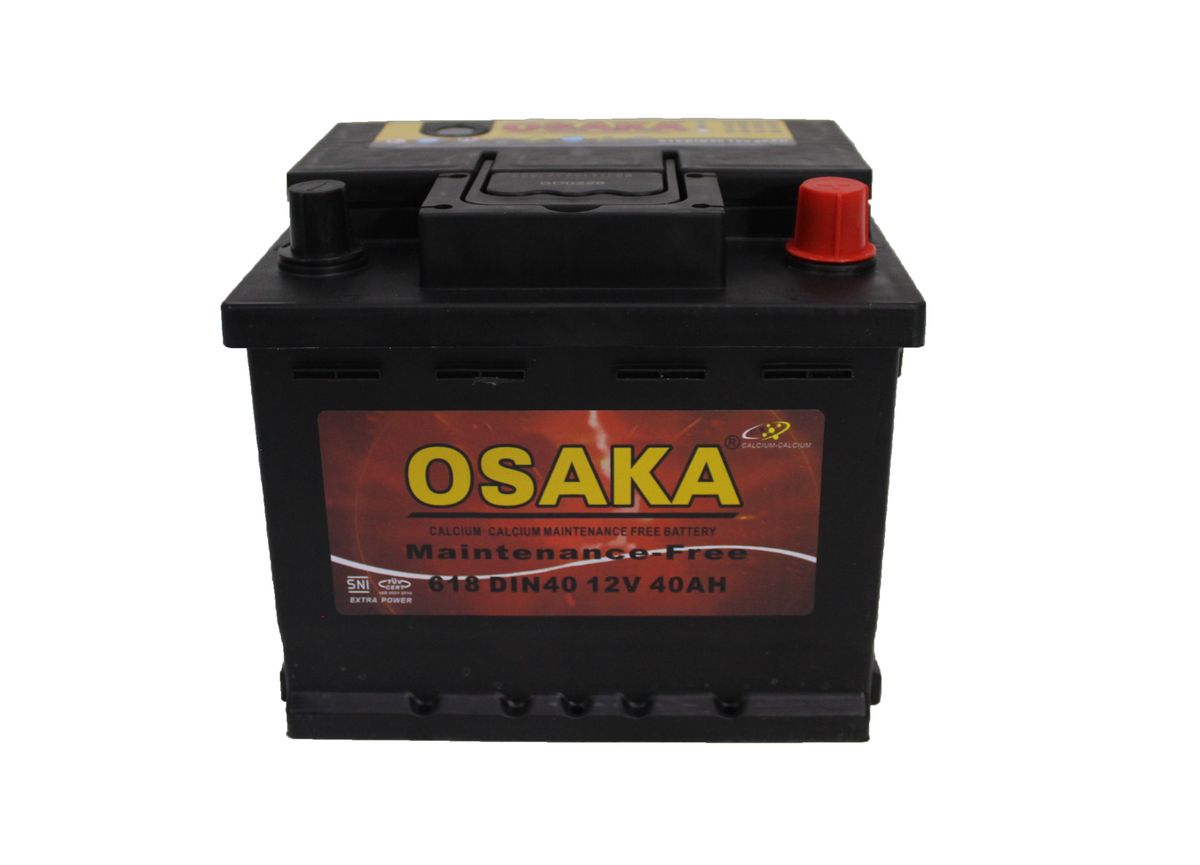 Osaka 618 Car Battery - 12V - 40Ah - Normal Terminal + - | Shop Today ...
