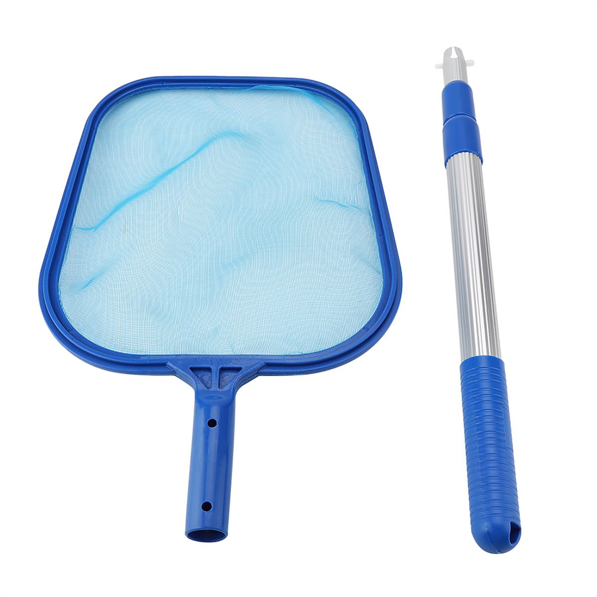 Swimming Pool Leaf Skimmer Mesh Net with Telescopic Pole Pond Tub ...
