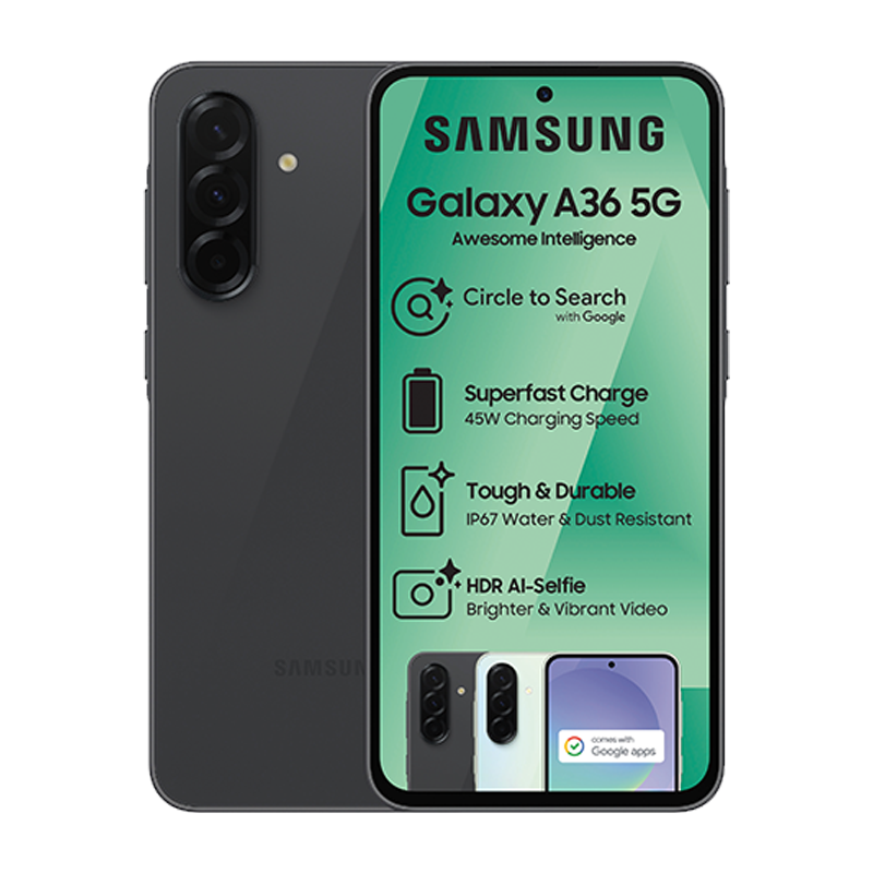 Samsung Galaxy A36 5G 128GB Dual Sim - Black | Shop Today. Get it ...