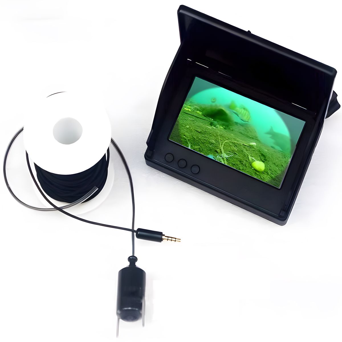 4.3" Portable Fish Finder Underwater Fishing Camera with LCD Monitor ...