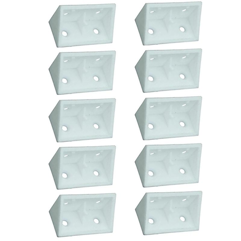 ROCO Prepack Double Bracket With Lids White (10 Per Pack) | Shop Today ...