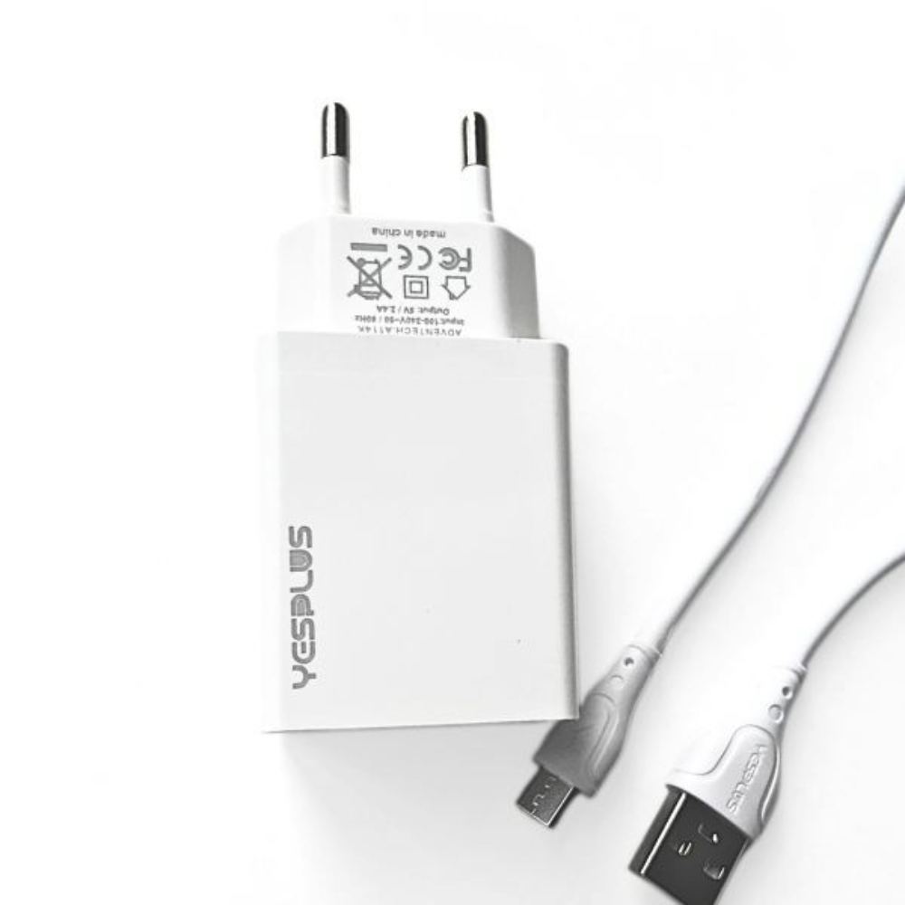 Yesplus - Micro Fast Charger set - Adapter and Micro Cable Chargers ...