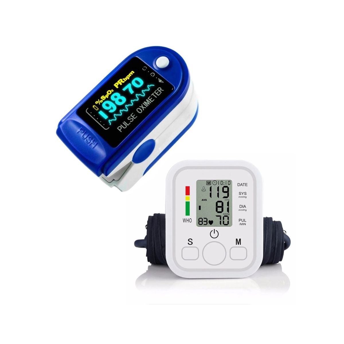 HealthGuard Pro Duo: Blood Pressure Monitor & Oximeter Bundle | Shop ...