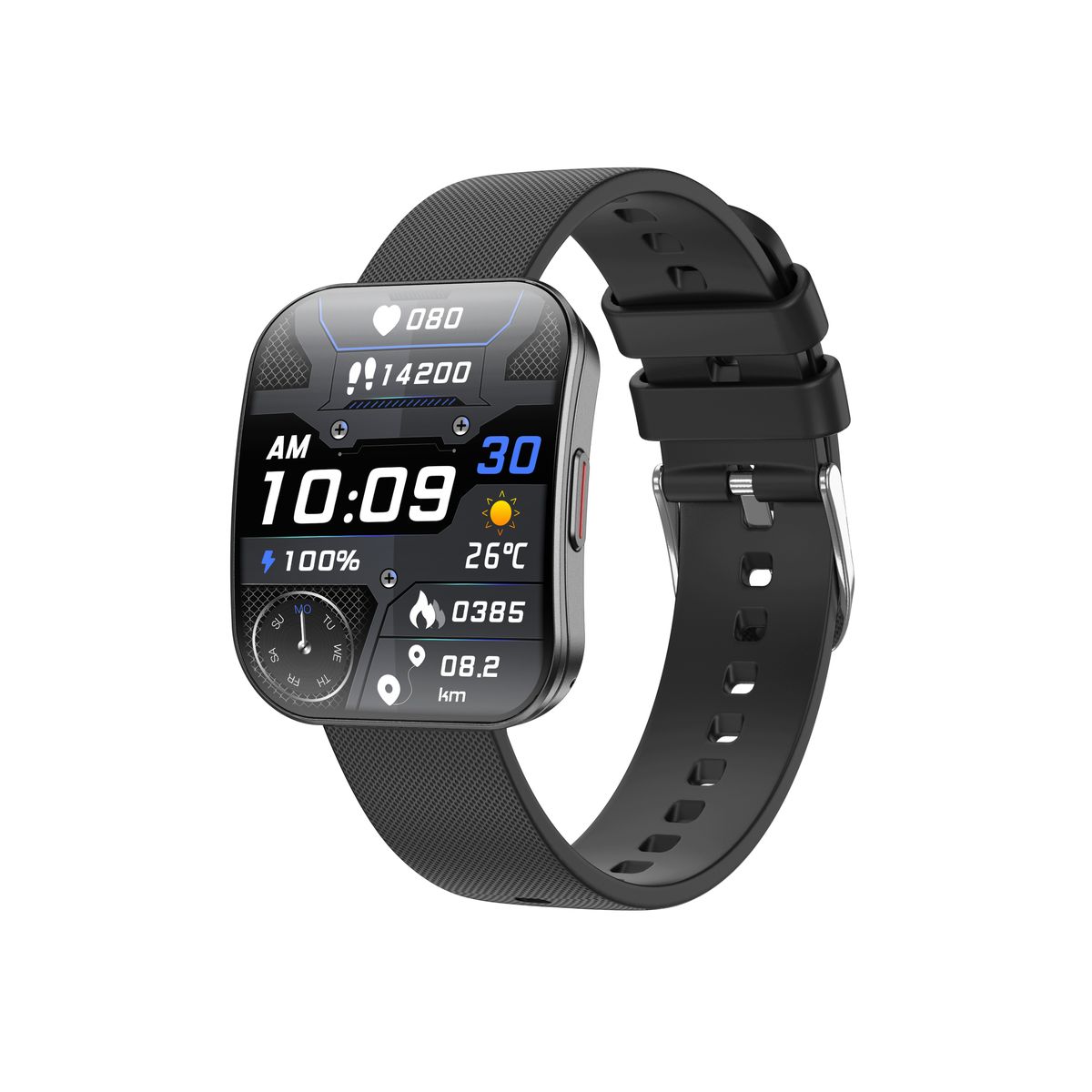 Smart Fitness Watch, HD Display with Blood Pressure SleepHeart Rate ...