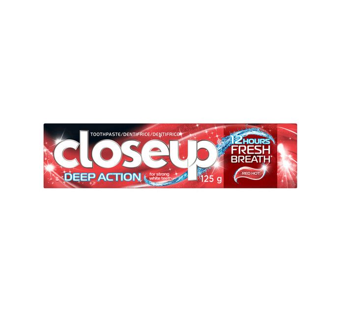 Close Up Toothpaste Red Hot (6 x 125g) | Shop Today. Get it Tomorrow ...
