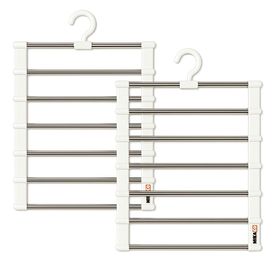 MIkaco Ladder-Style Foldable Pants Hanger Set of 2 | Shop Today. Get it Tomorrow! | takealot.com