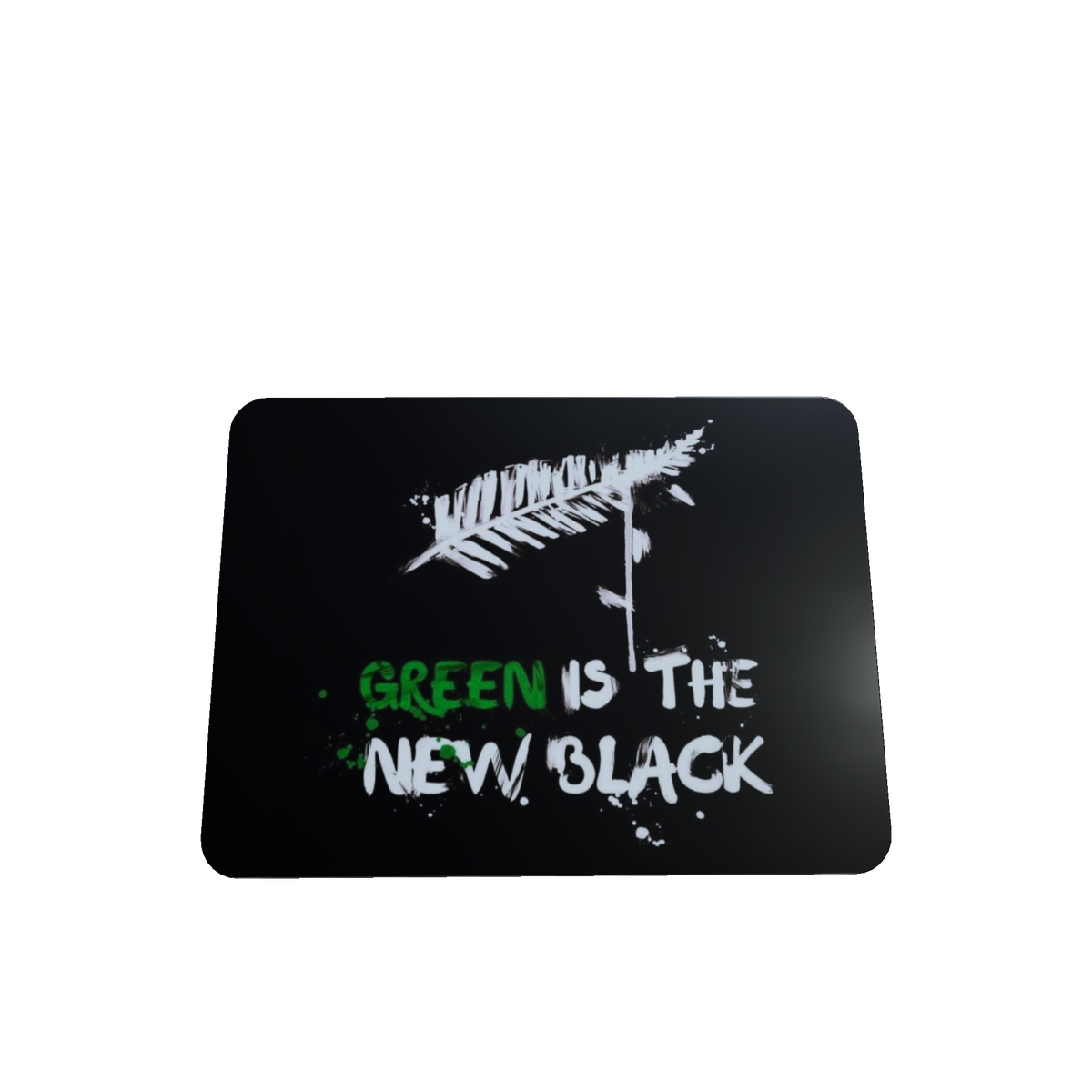 Rugby - Green Is The New Black - Aesthetic - Mouse pad | Shop Today ...