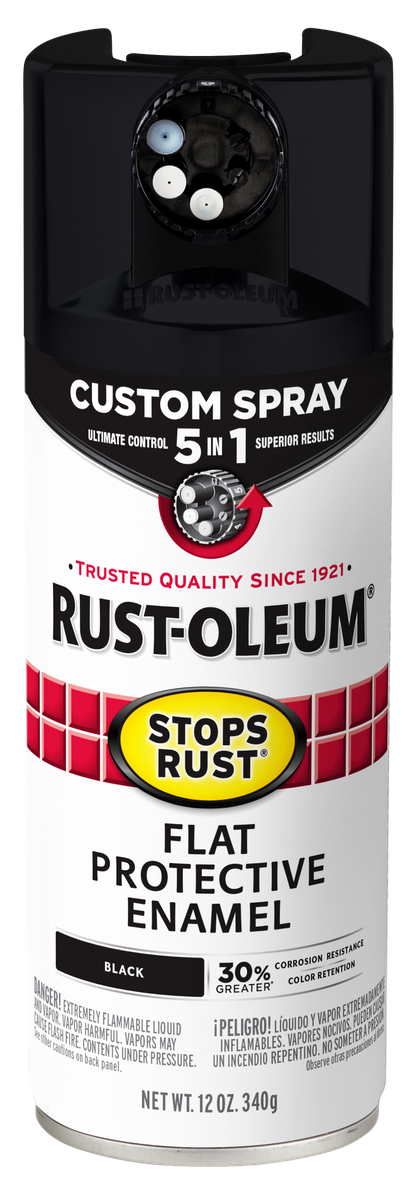 Rust-Oleum Stop Rust 5in1 340g Flat Black 340g | Shop Today. Get it ...
