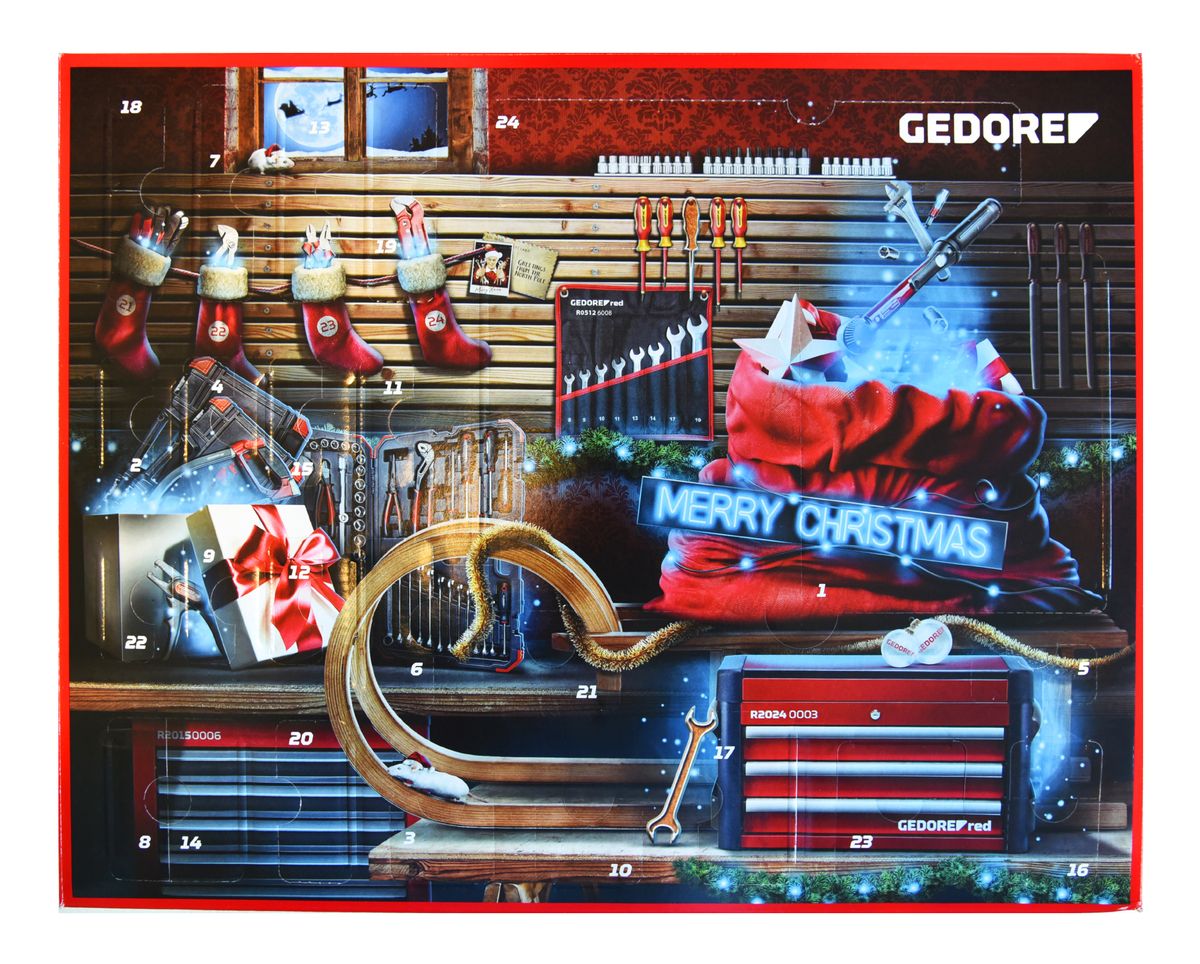 Gedore Red 44Piece Torsion Bit Set with Ratchet Screwdriver | Shop ...