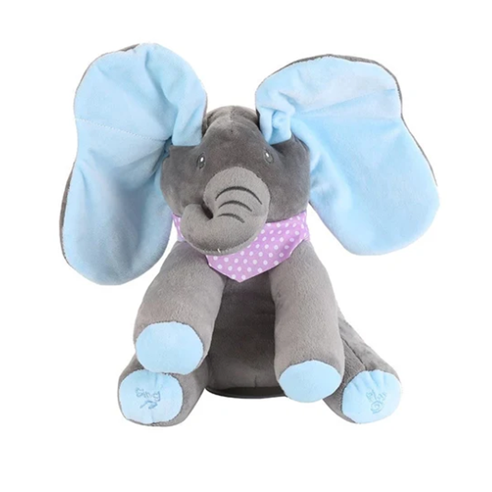 Battery Powered Musical Elephant Plush Toy | Shop Today. Get it ...