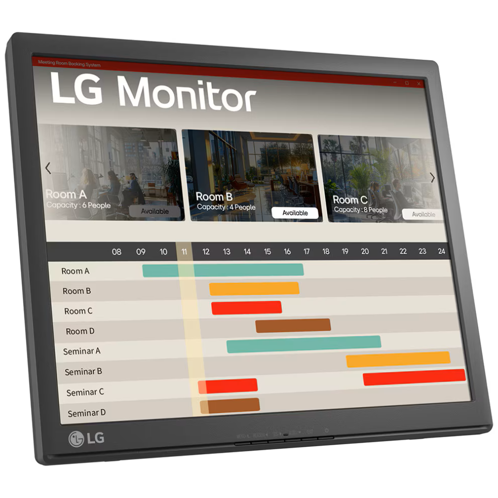 LG 17BR30T 17" Touch Screen Monitor - SXGA 5ms Portable Monitor Screen ...