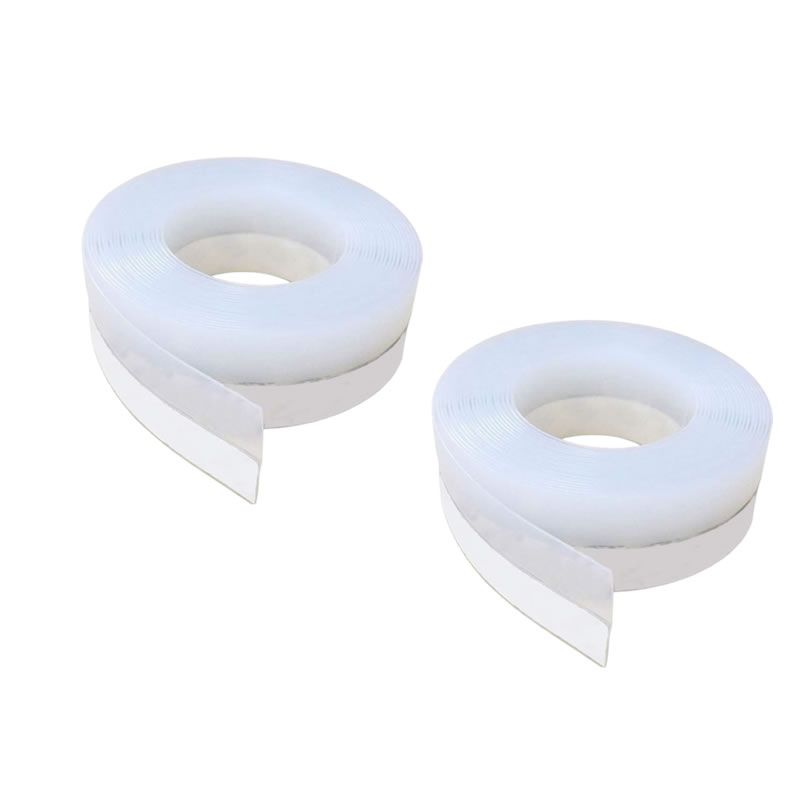 Set Of 2 Transparent Self-Adhesive Silicone Sealing Tape | Shop Today ...