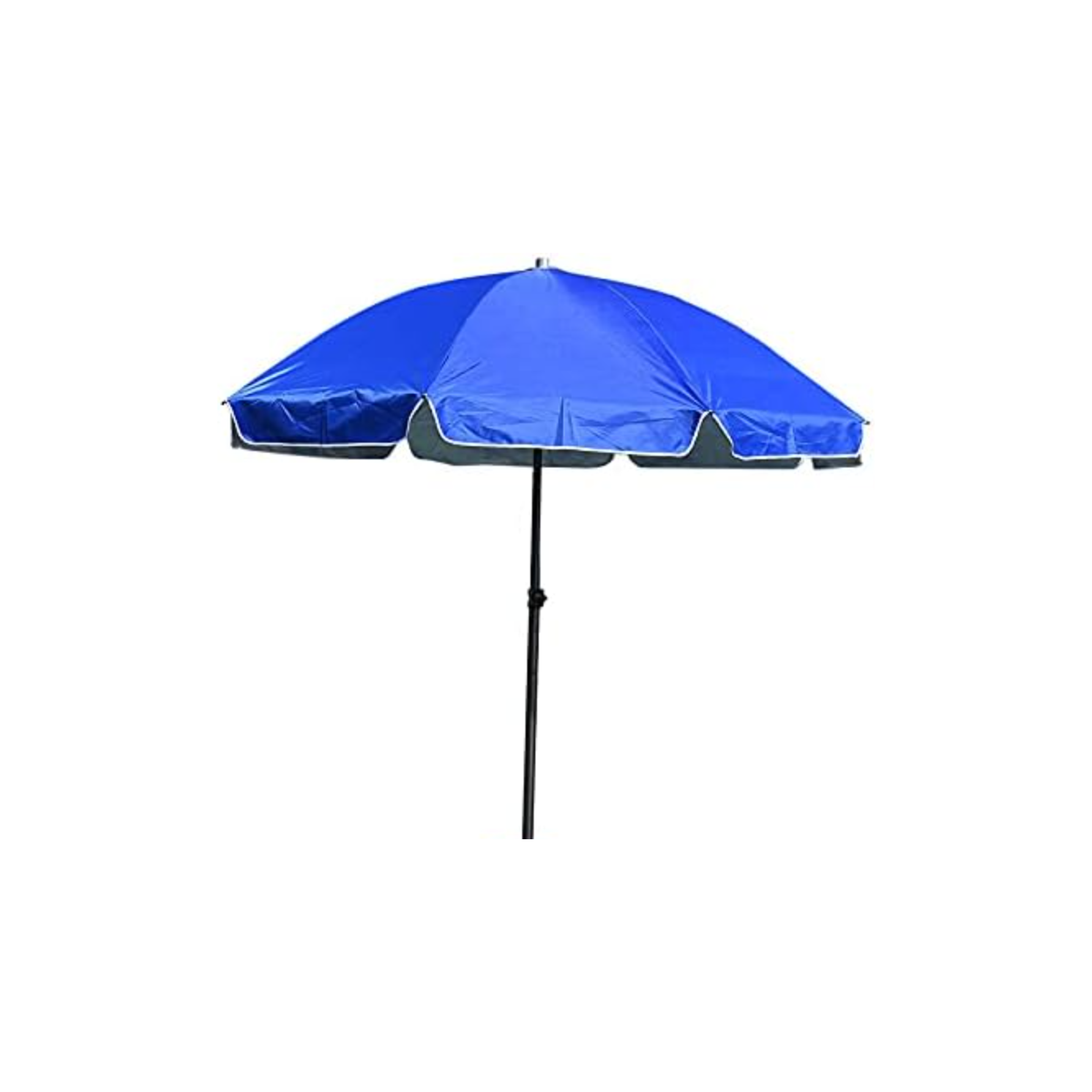 2.4m Height Adjustable Outdoor Umbrella for Patio, Beach, and Pool ...