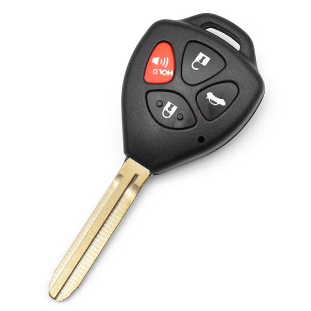 3+1 button remote key Compatible with Toyota Camry/Avalon/Corolla ...