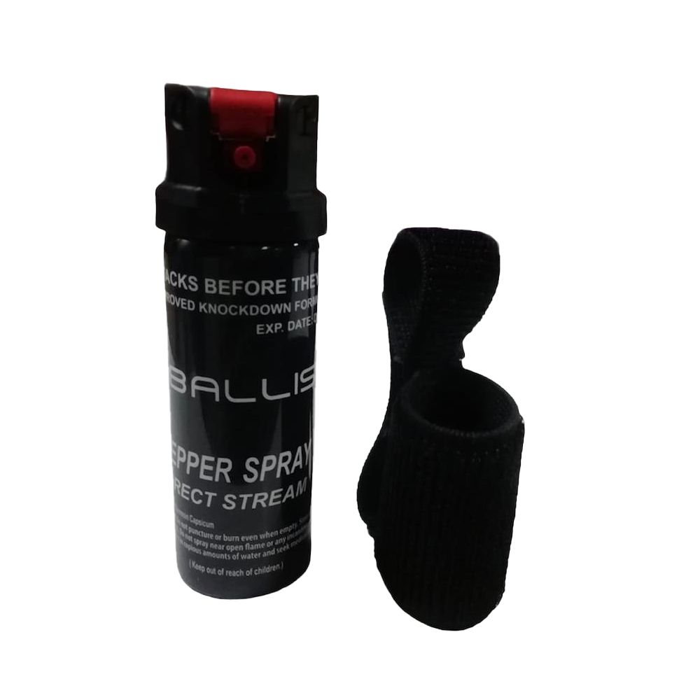 Ballistic Direct Stream Pepperspray with 40gr/60ml with jogger strap ...