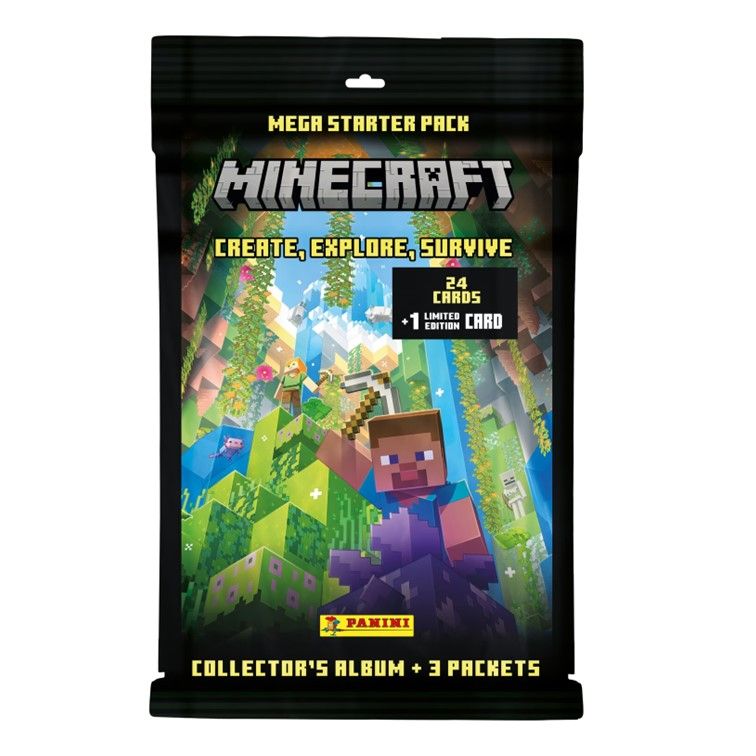 Panini Minecraft 3 Starter Pack | Shop Today. Get it Tomorrow ...