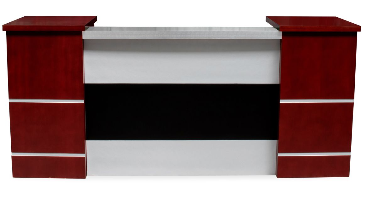 Reception Counter/Desk-Mahogany | Shop Today. Get it Tomorrow ...