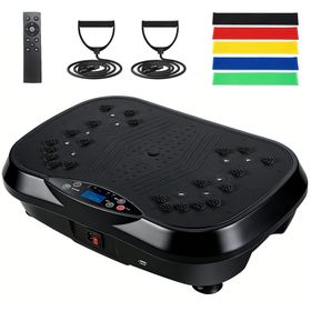 Vibration Plate Exercise Machine, Stand Shake Board for Full-Body ...