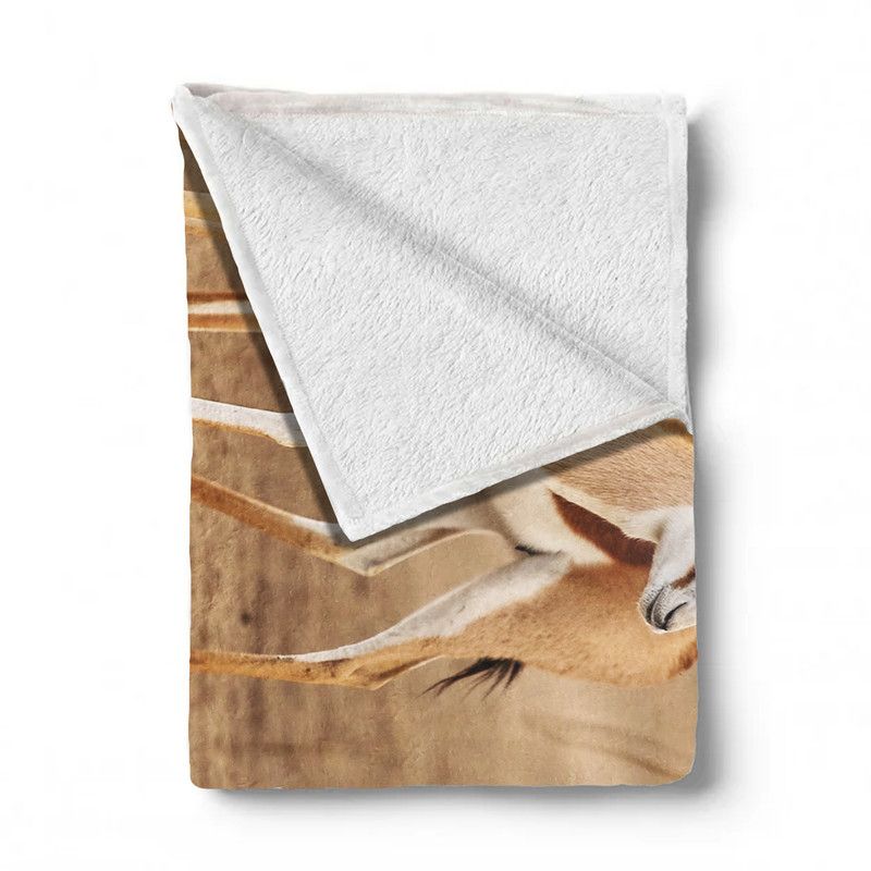 Springbok Gathering Light Weight Fleece Blanket By Fanie Heymans | Shop ...