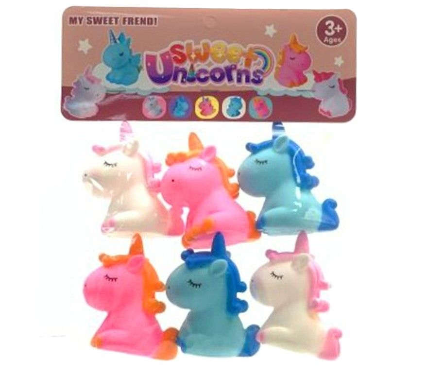 6 Piece Sweet Unicorns Bath Toys in Bag | Shop Today. Get it Tomorrow ...