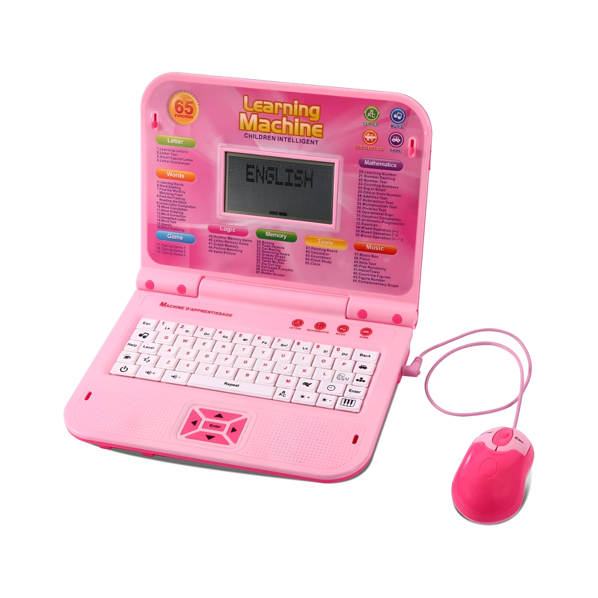Kids Educational Battery Operated Learning Machine Laptop Toy | Shop ...